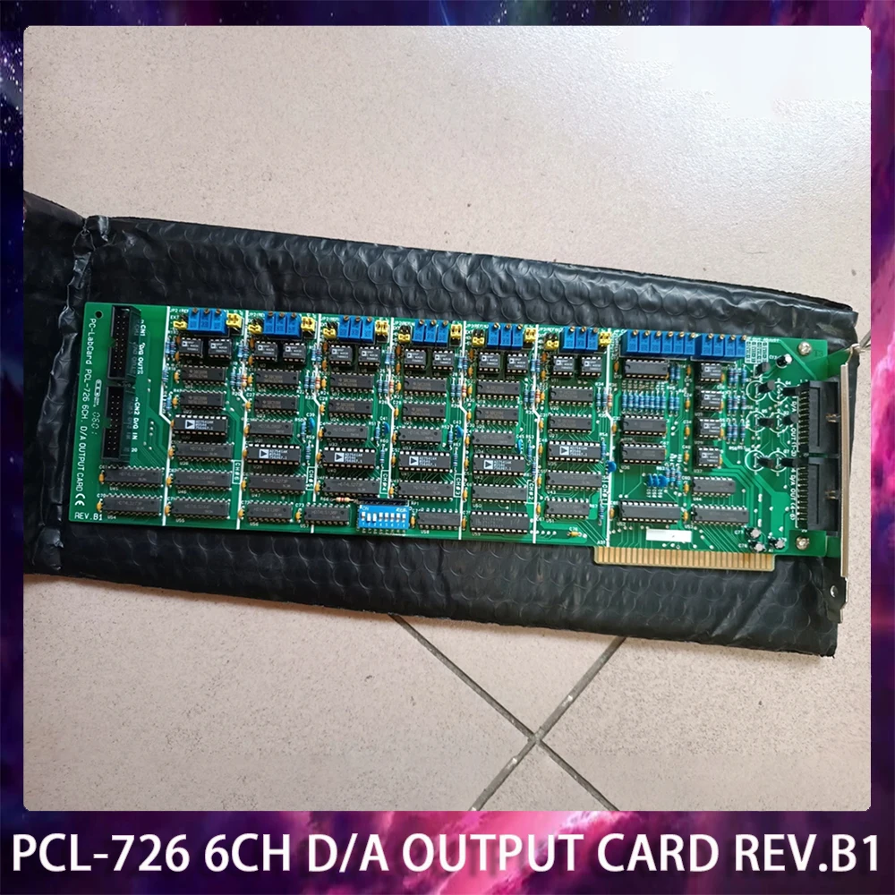 PCL-726 6CH D/A OUTPUT CARD REV.B1 ISA Data Capture Card For Advantech ...