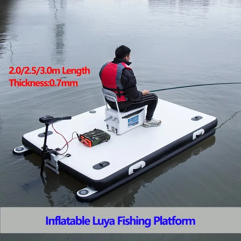 0-7MM-Fishing-Float-Boat-Set-2-0-3-0m-Inflatable-Luya-Fishing-Platform ...