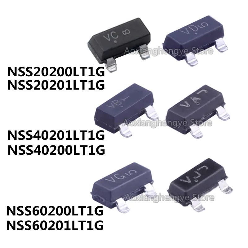 10PCS-NSS20200LT1G-NSS20201LT1G-NSS40200LT1G-NSS40201LT1G-NSS60200LT1G ...