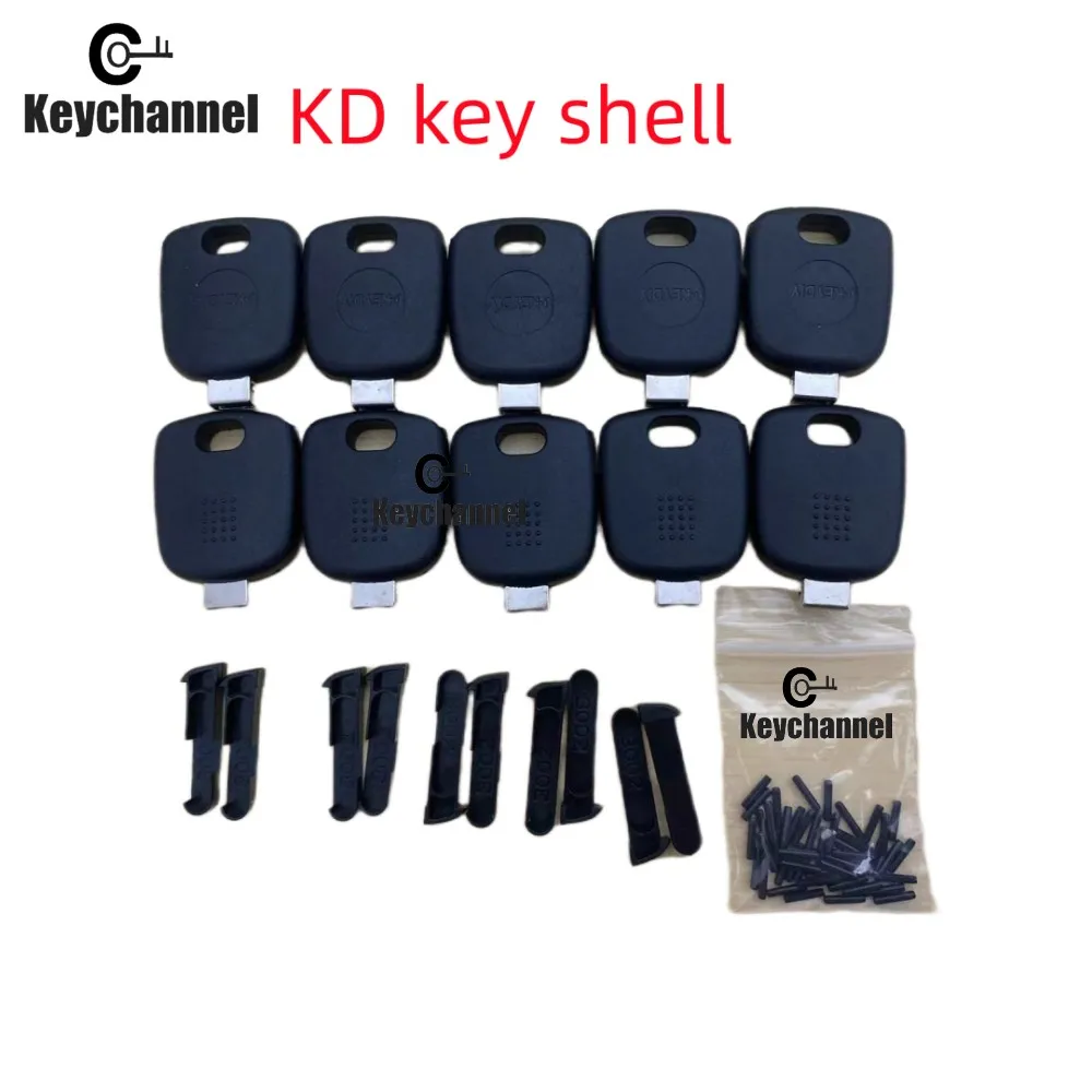 5-10-20-30-50PCS-KD-Universal-Key-Shell-Transponder-Case-Spare-Chip-Key ...
