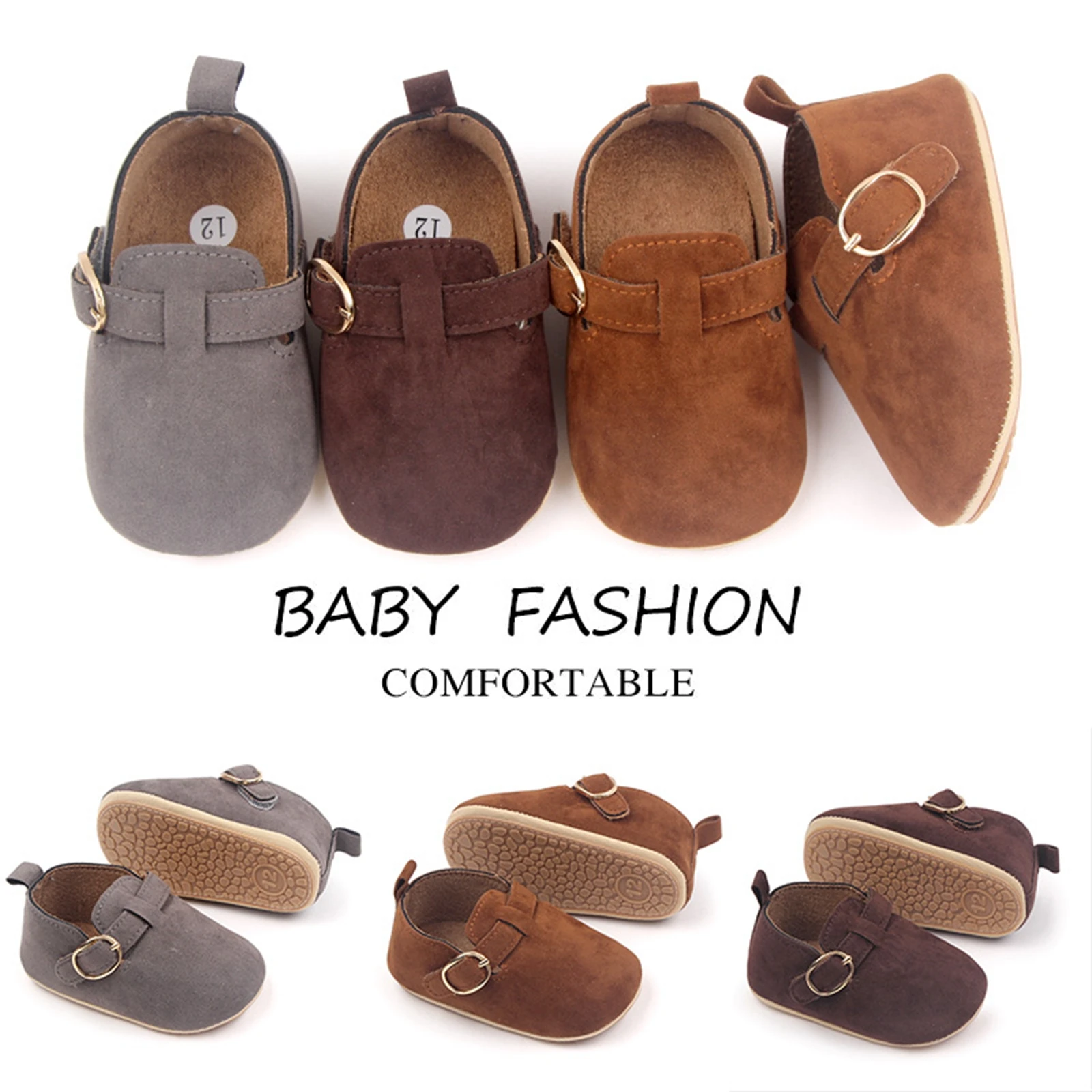 Cute and Comfy Infant Sneakers Flexible Sole Anti-skid First Walker ...