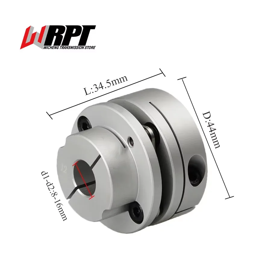 CSTP Coupling Step Flat Head Diaphragm Connection Servo Motor Coupling ...