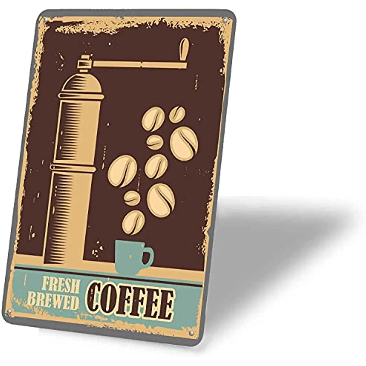 Fresh Brewed Coffee, Funny Coffee Signs,Sign for Home Restaurant ...