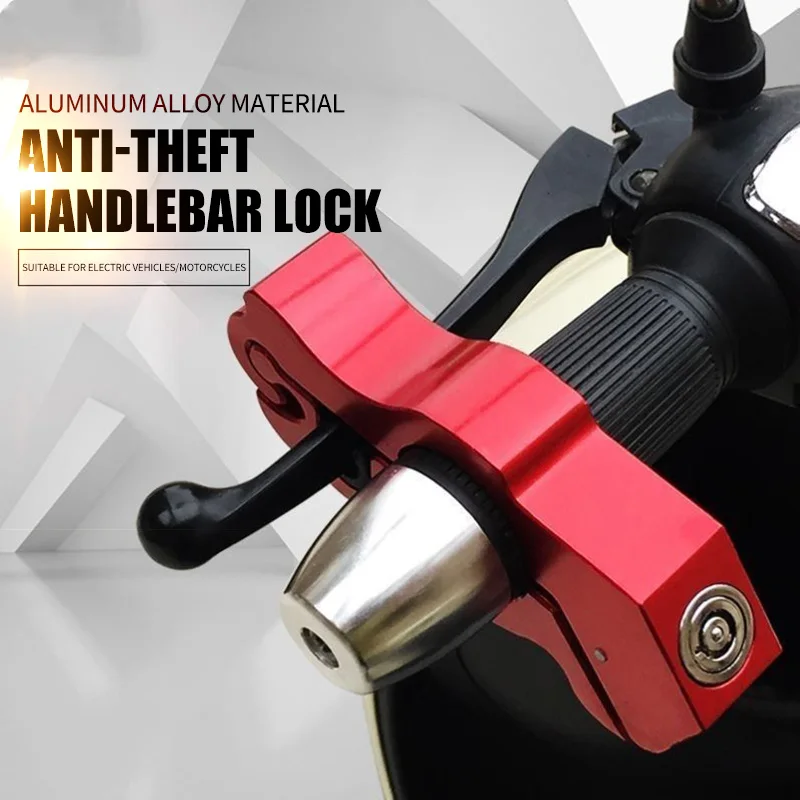 Motorcycle-Handlebar-Lock-Handlebar-Brake-Handle-Solid-Lock-Imitating ...