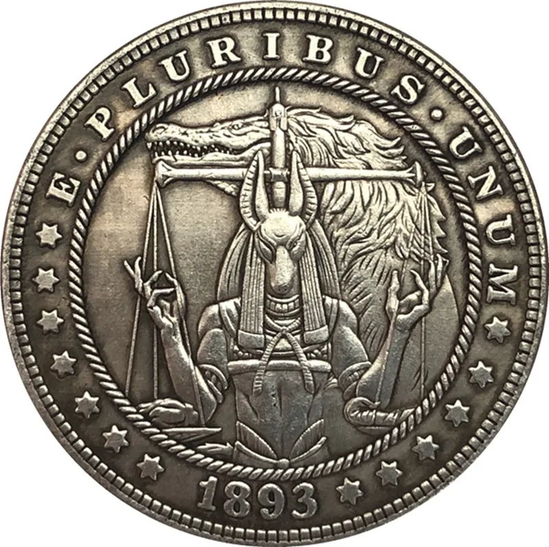 Dinosaur Gorilla Hobo Nickel Antique Coin Collectible Old Coin Art Col ...