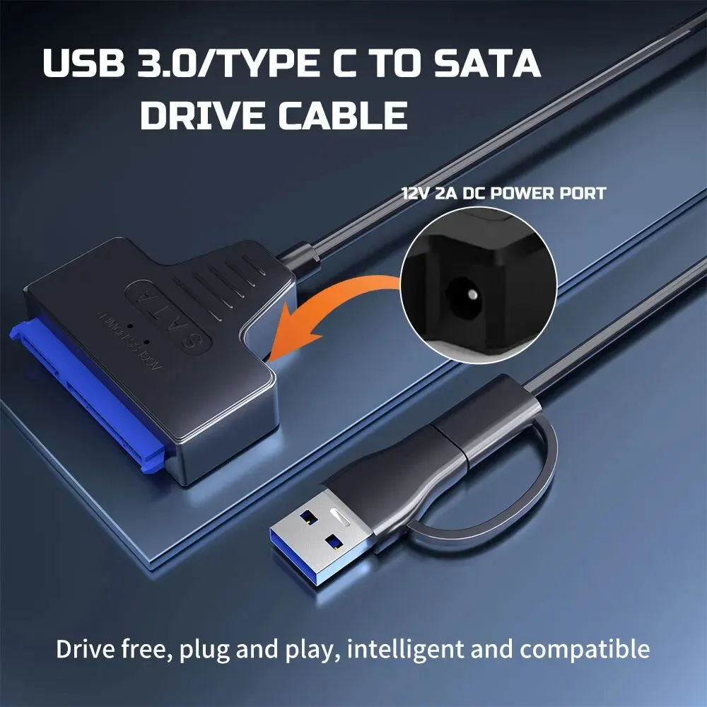 USB-3-0-to-SATA-Cable-USB-to-SATA-III-Driver-Cable-High-Speed-6Gbps ...