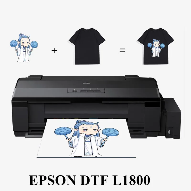 Fastshipping A3 DTF EPSON L1800 Printer Heat Transfer Film Printer ...