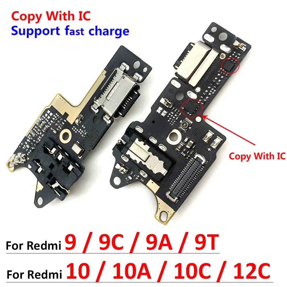 New-USB-Charging-Port-Board-Flex-Cable-Connector-For-Xiaomi-Redmi-9-9C ...