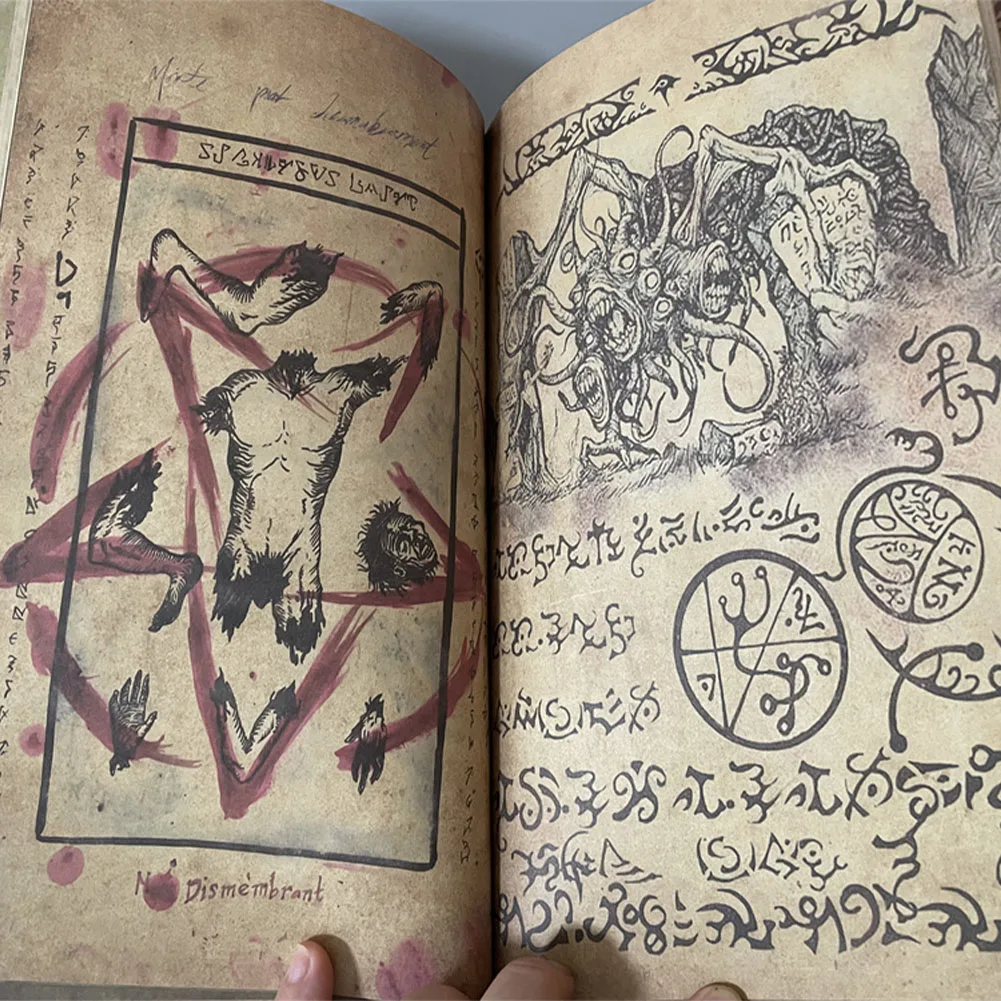 Necronomicon Dark Magic Book Demon Evil Dead Summon Book – TradeHut
