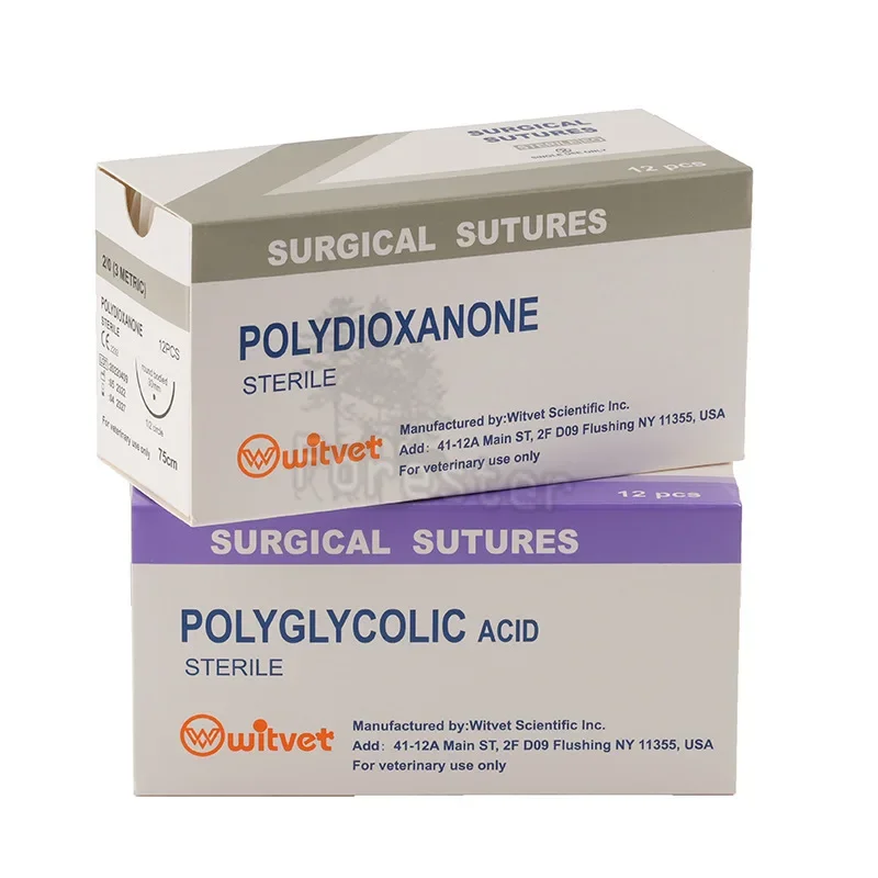 Disposable-Synthetic-Absorbable-Surgical-Suture-With-Needle-Veterinary-Suture-Suture ...