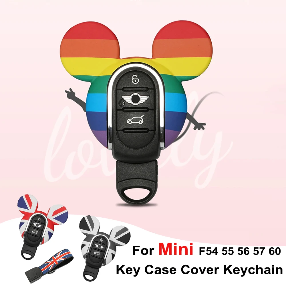 Union-Jack-Key-Case-Cover-Keychain-Decoration-For-Mini-Cooper-S-JCW-One ...