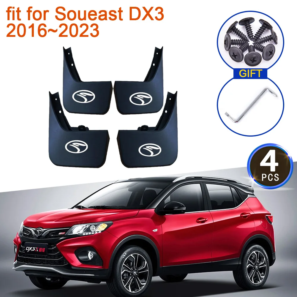 Guardabarros para Soueast DX3 2016 ~ 2023 2022 2021 2020 2019 2018 2017 Auto Mud Upgrade ruedas ...