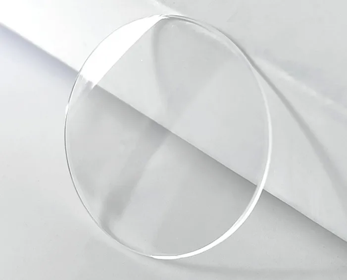 Cristal de reloj de zafiro de doble cúpula, cristal redondo de 1,0mm a ...