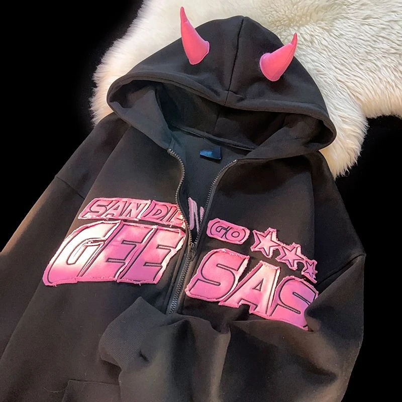 Sudadera-con-capucha-para-hombre-y-mujer-su-ter-holgado-con-estampado ...