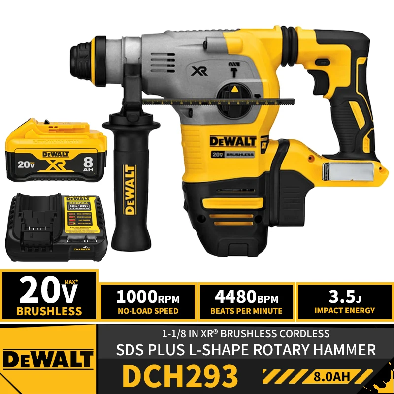 DEWALT-DCH293-Kit-1-1-8in-XR-Brushless-Cordless-SDS-PLUS-L-Shape ...
