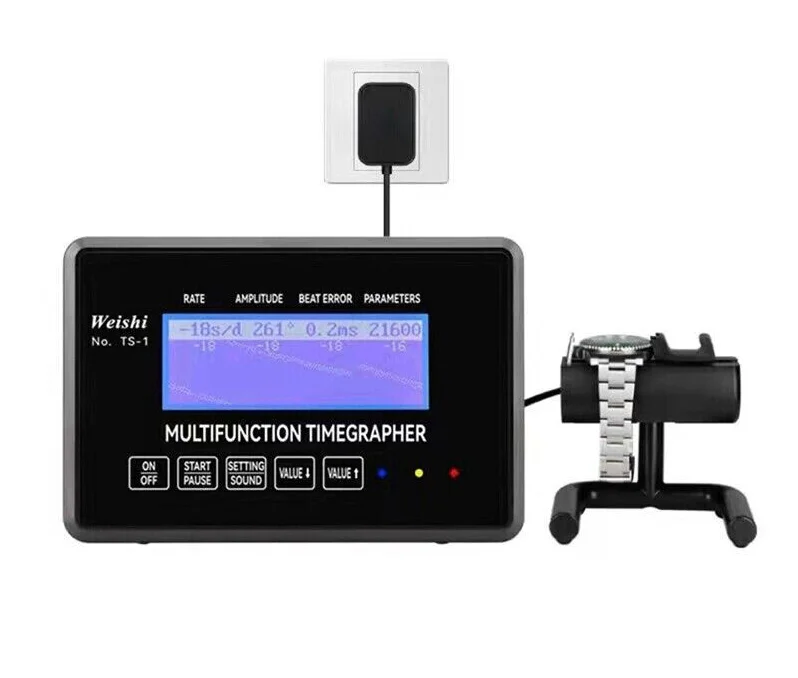 TS-1 Mechanical Watch Timing Tester Timegrapher Multifunction Touchable ...