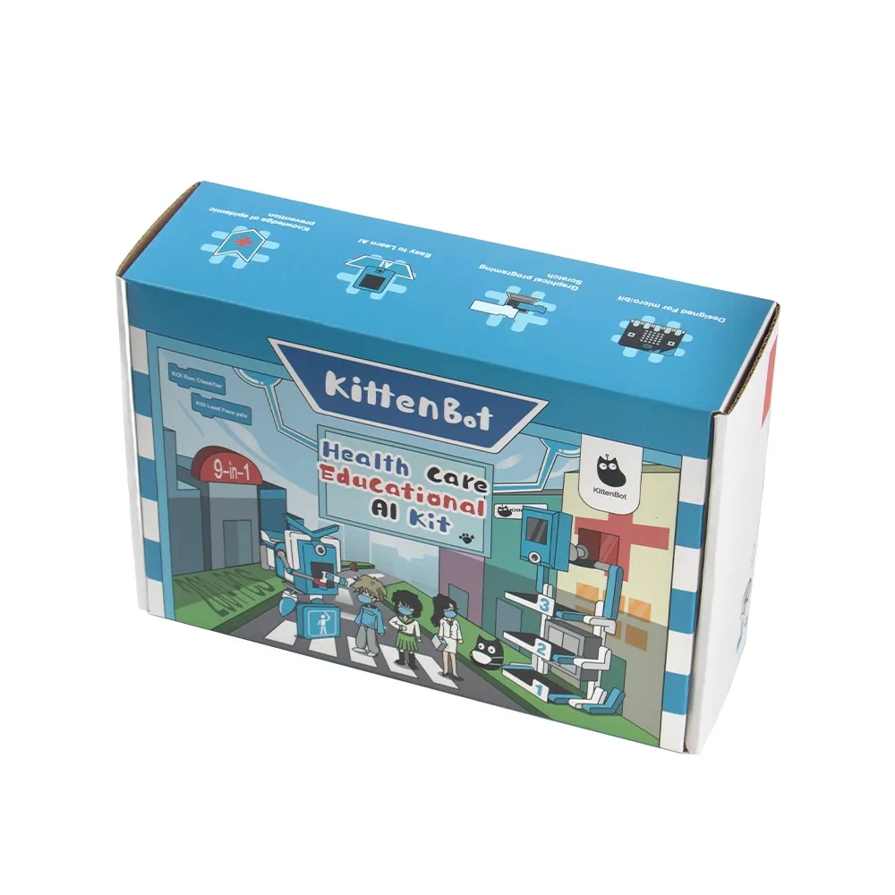 KittenBot-Health-Care-Educational-9-in-1-AI-Kit-Micro-Bit-Programmable ...