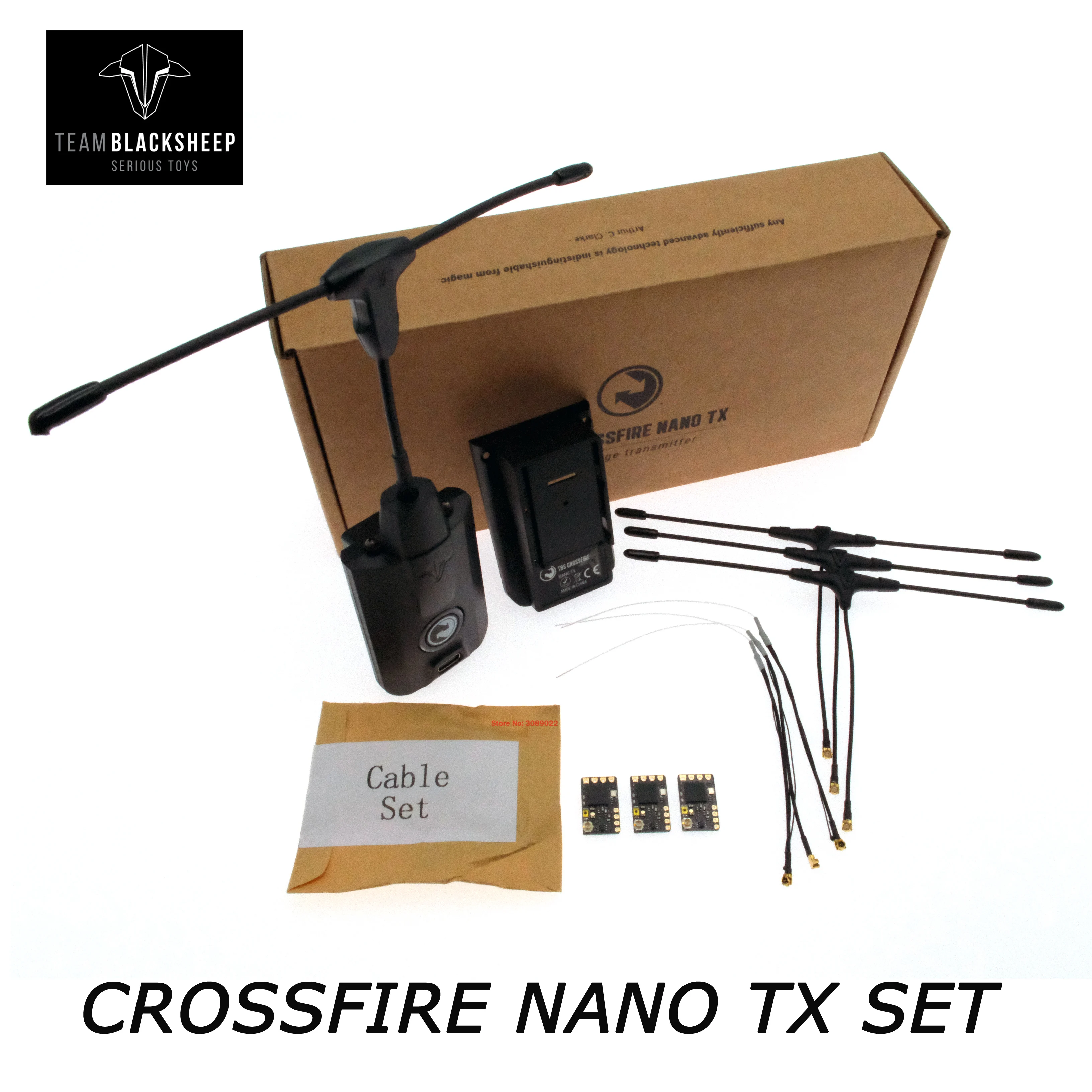 TEAM-BLACKSHEEP-TBS-CROSSFIRE-NANO-TX-V2-STARTER-SET-com-3-PCS-Nano-RX ...