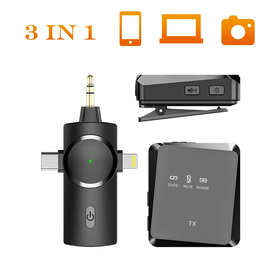 3-In1-Wireless-Microphone-USB-Mic-Gaming-Microphone-Audio-Set-for-IOS ...