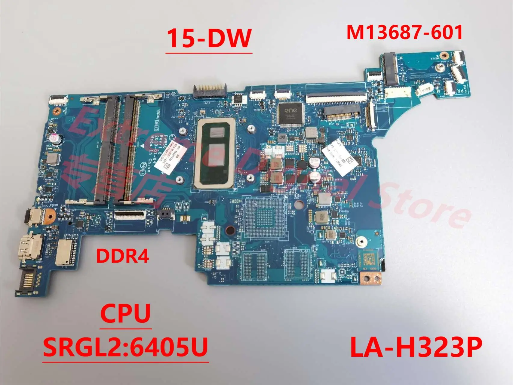 LA-H323P-is-applicable-For-HP-notebook-computer-15-DW-CPU-SRGL2-6405U ...