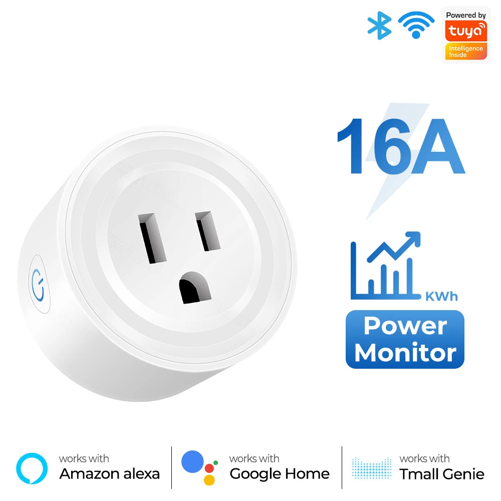Tuya-Smart-WiFi-Plug-16A-US-Smart-Socket-With-Power-Monitor-Timing ...