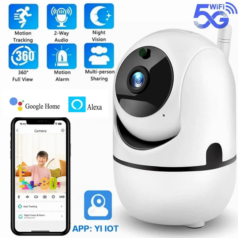 YIIOT-5G-WiFi-Smart-Camera-Home-Indoor-Wireless-IP-Surveillance-Camera ...