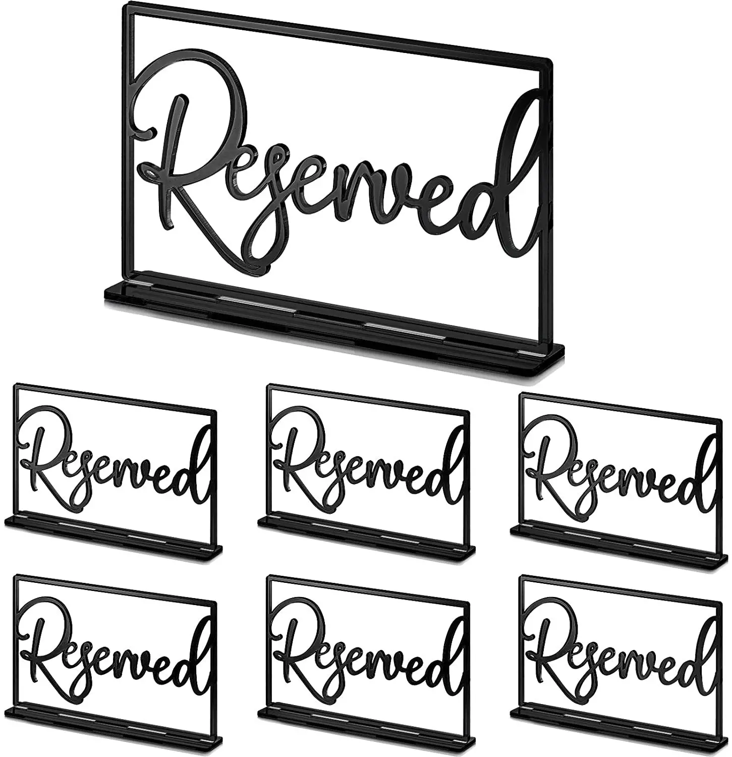 Church Reserved Seating Clip Art
