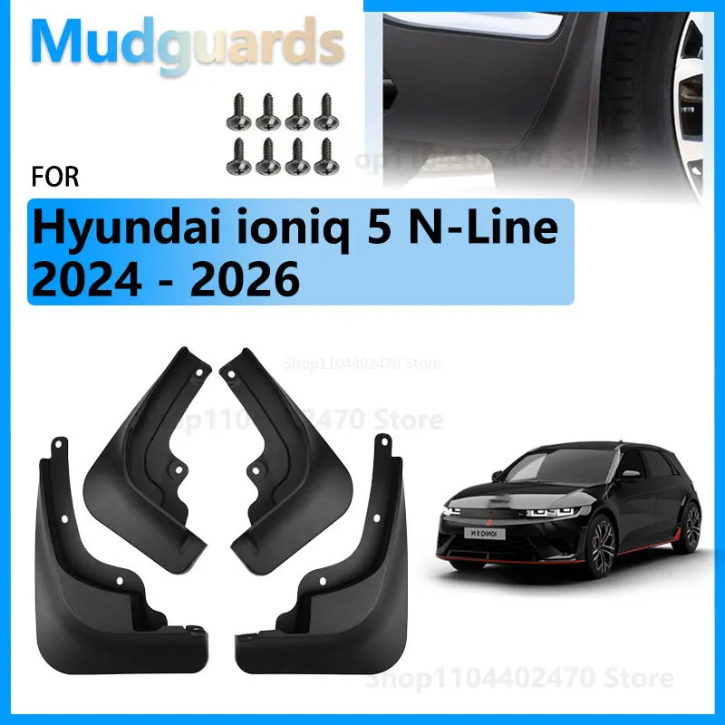 Mudguards For Hyundai ioniq 5 N Line Body Kits 2024 2025 2026 ...