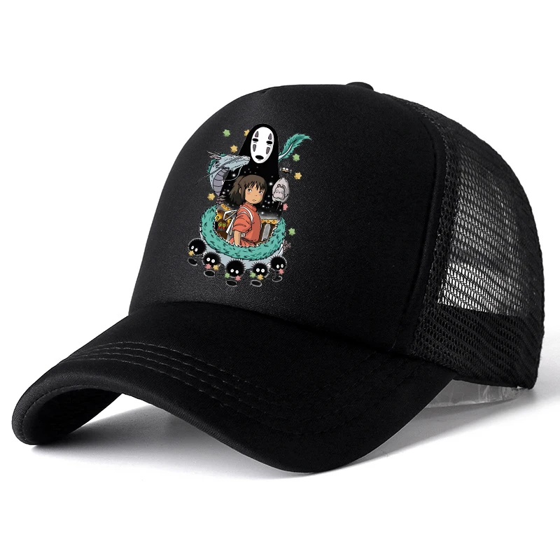 Fashion Totoro Studio Ghibli Mesh Baseball Cap Adjustable SnapbaHats ...