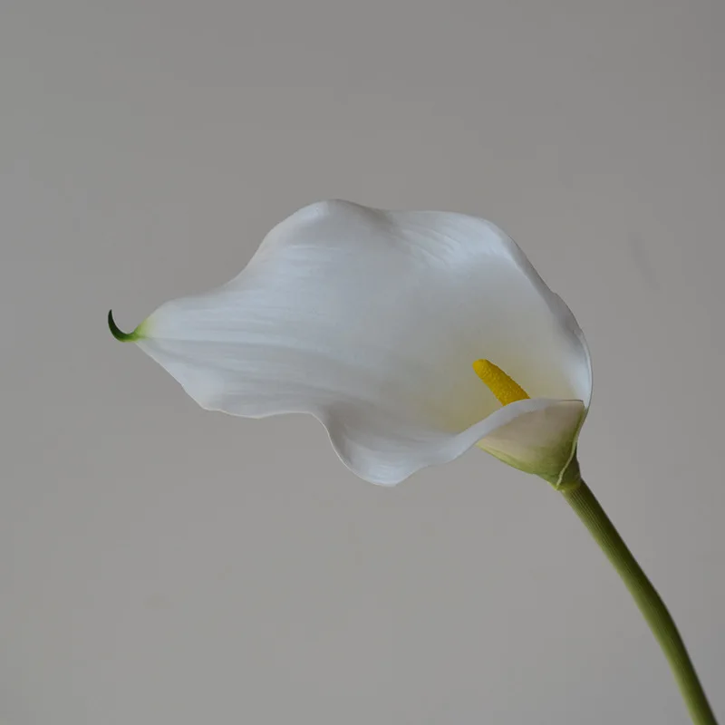 5Pcs Large Calla Lily EVA Artificial Flowers Diy Bridal Bouquet Wedding ...