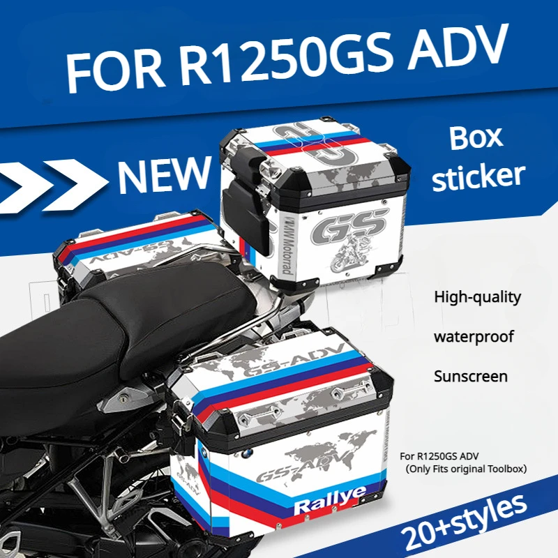 For R1250GS ADV Reflective Motorcycle Sticker Decal Side Case Box ...