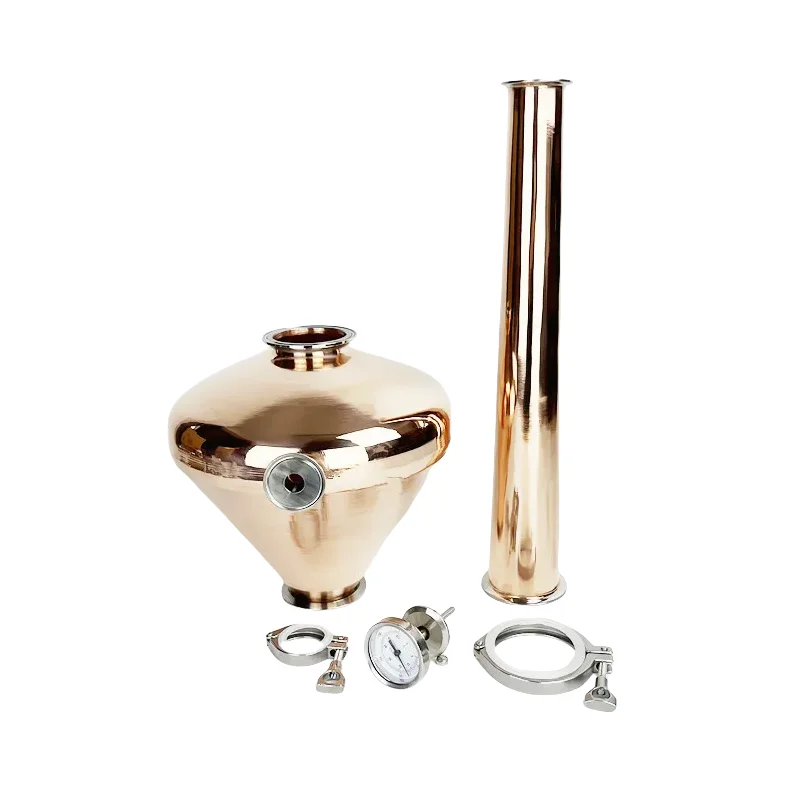 High Purity 3" Copper Onion Head With Length 500mm Reducer For The ...