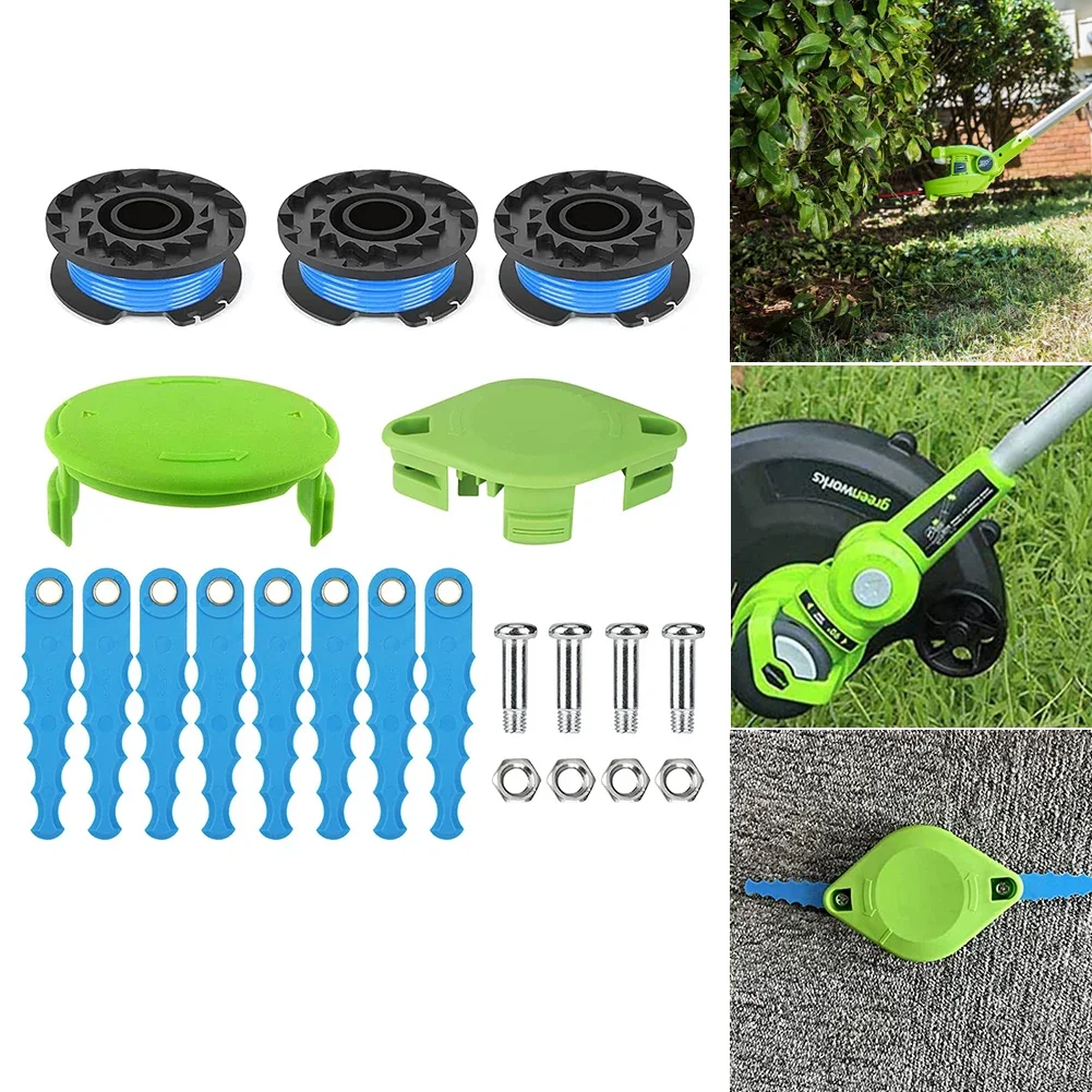 For-Greenworks-Trimmer-Blade-Blades-FIXED-DUAL-BLADES-High-Quality ...