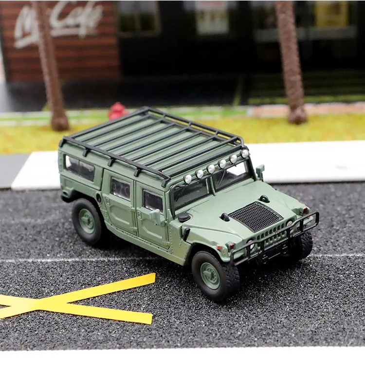 Modelo de coche Hummer H1, Master 1:64, fundido a presión| | - AliExpress