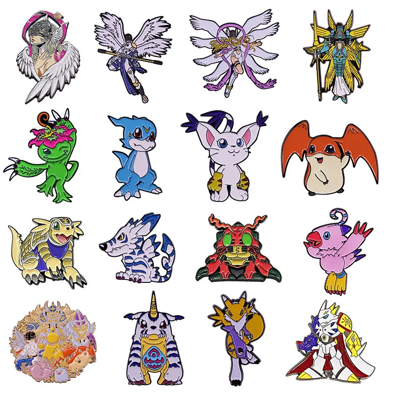 Digimon-Adventure-Games-Enamel-Pins-Angemon-Metal-Brooch-Badge-Fashion ...