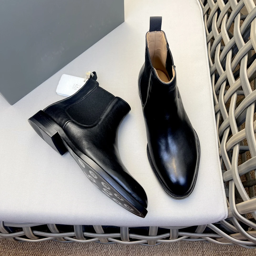 BILLIONAIRE-BLKA-CPTG-Shoes-Cowhide-Boots-2025-new-fashion-high-quality ...