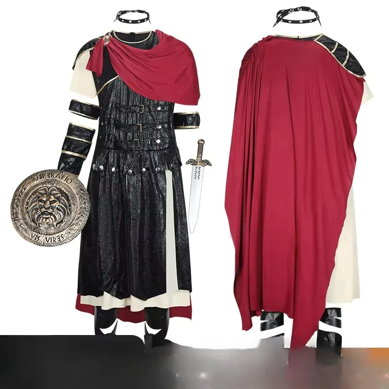 Disfraz-de-guerrero-espartano-para-Halloween-traje-de-actuaci-n-ropa-de ...