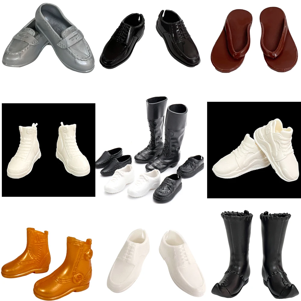 Mix-Style-Ken-Prince-Male-Doll-Shoes-Boots-Sandals-Fashion-1-6-Male ...