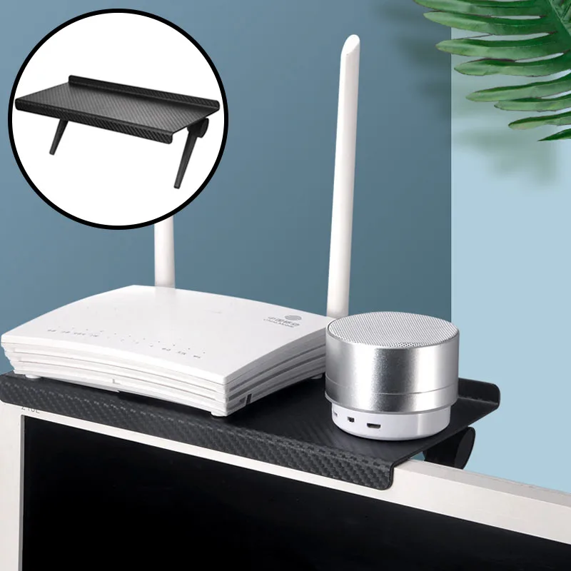 1PC Hot Selling Computer and TV Screen Storage Rack Wireless Router Non ...
