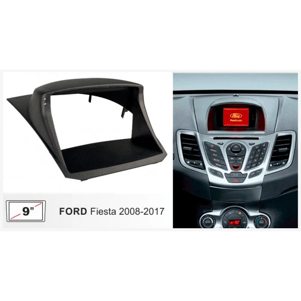 9-inch-Car-Fascia-Radio-Panel-for-FORD-Fiesta-2008-2017-Dash-Kit ...
