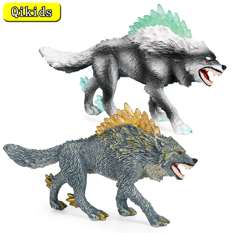 Animal-Wolf-Model-Action-Figure-Wild-Animal-Toys-Figures-Collection-PVC ...