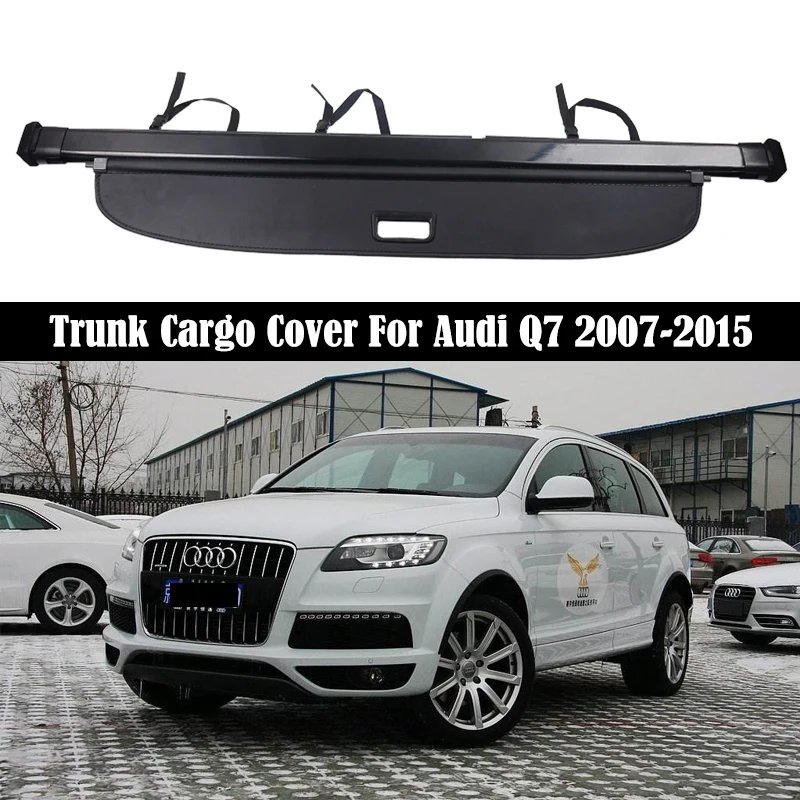 Trunk-Cargo-Cover-For-Audi-Q7-2007-2015-Security-Shield-Rear-Luggage ...