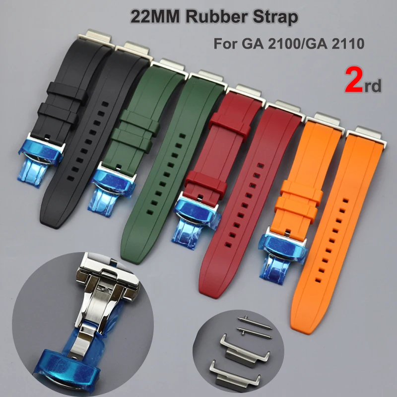 Ga 2100 Rubber Bezel | Ga 2100 Mod Rubber | Ga2100 Black Bezel ...