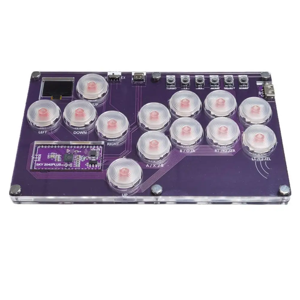 Game-Arcade-Keyboard-For-Haute42-Arcade-Joystick-Hitbox-Controller ...