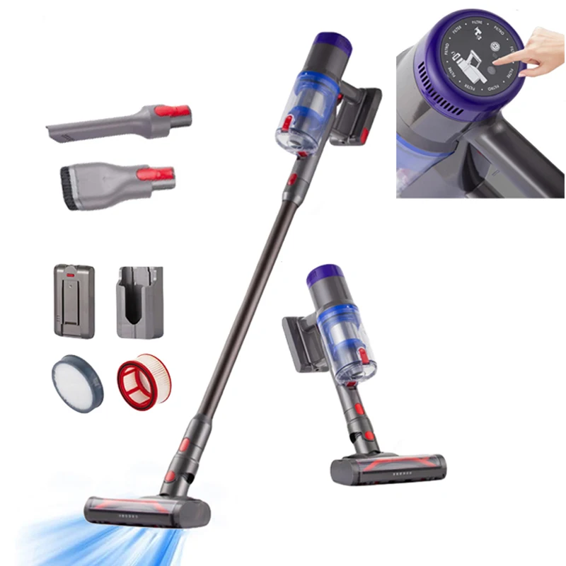 Wireless-Handheld-Vacuum-Cleaner-25kPa-Powerful-Suction-350W-Dual-Motor ...