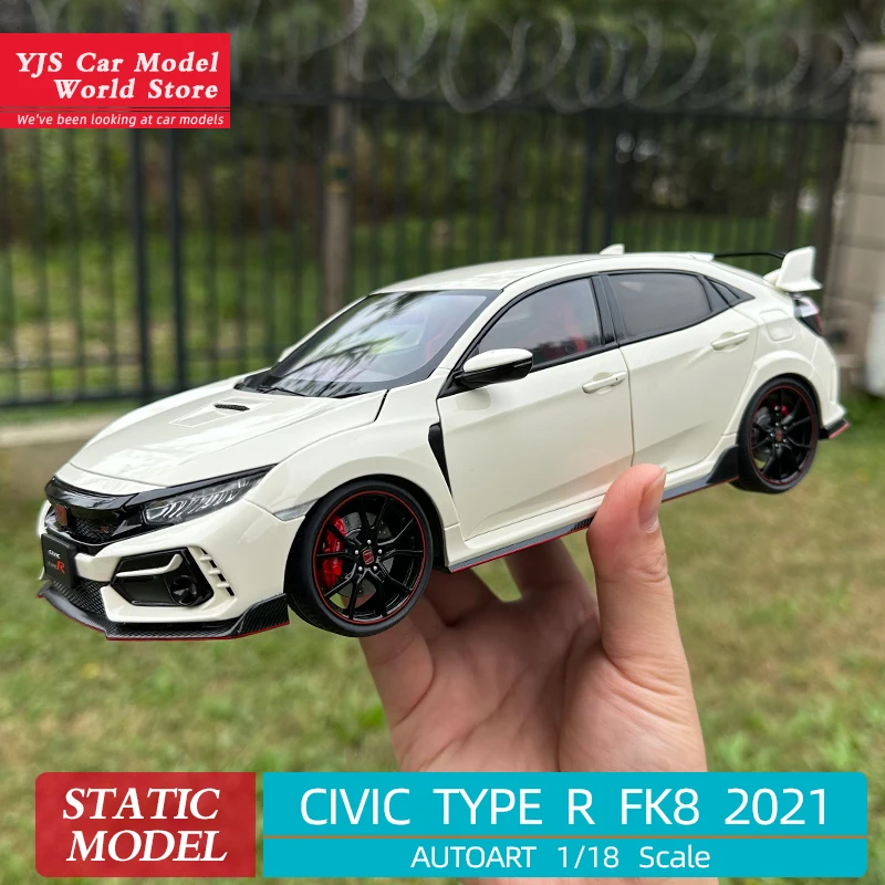 AUTOart-1-18-FOR-HONDA-CIVIC-TYPE-R-FK8-2021-Car-Model-Alloy-Collection ...