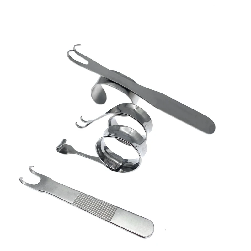 Ring pull hook eyelid pull hook stainless steel eye bag pull hook Small ...