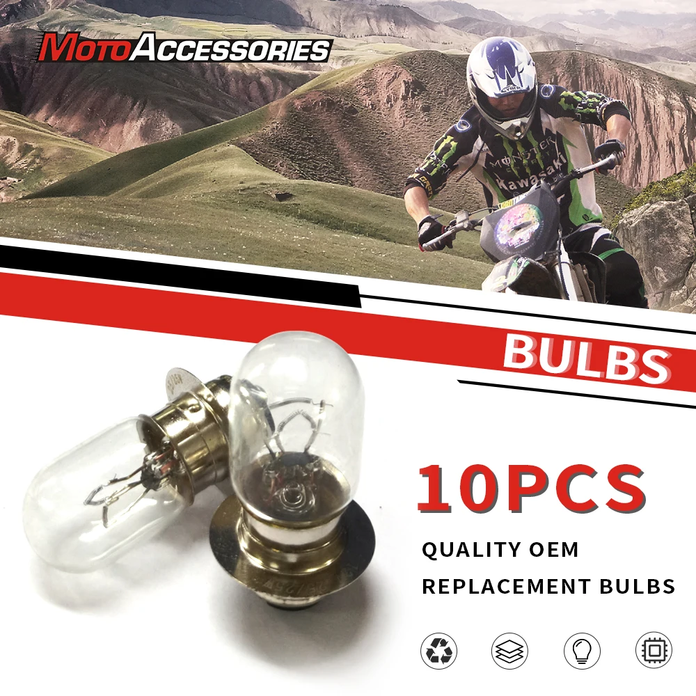 Motorcycles Accessories | Led Light 12v 25/25w | Atv Head Light Bulb ...