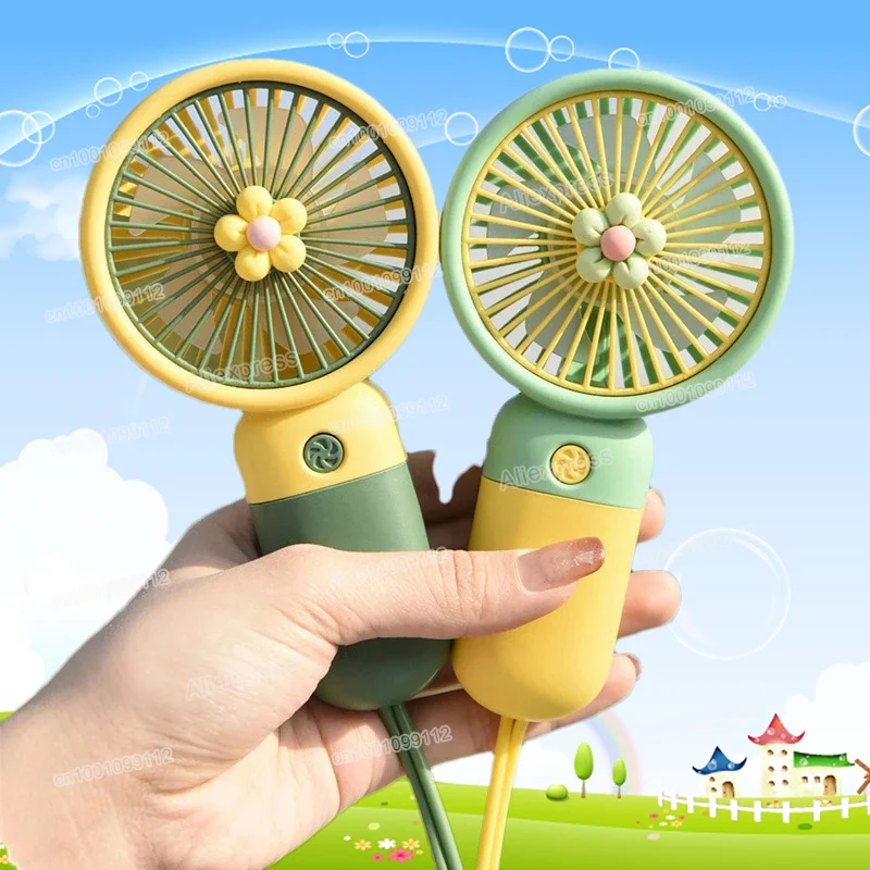USB-Mini-Wind-Power-Handheld-Fan-Convenient-And-Ultra-quiet-Fan-High ...