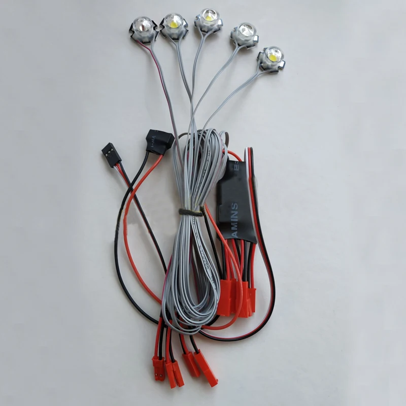 1PCS 5W Lamp Beads LED Strobe Flashing Light with Controller Module 2S ...